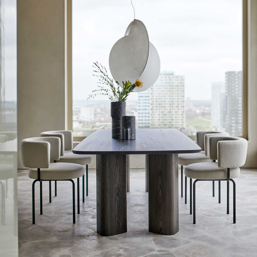 Oso Barrel Shape | Dining Table | Indor Home