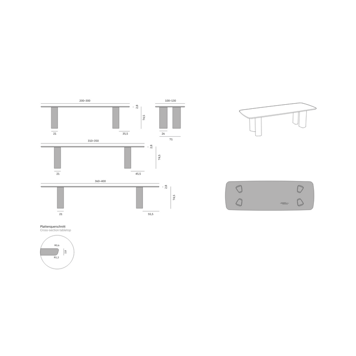 Oso Barrel Shape | Dining Table | Indor Home