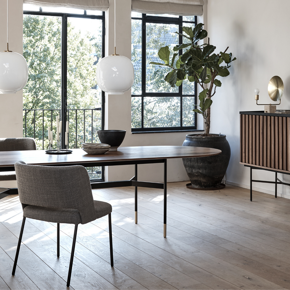 Harri Half Round | Dining Table | Indor Home